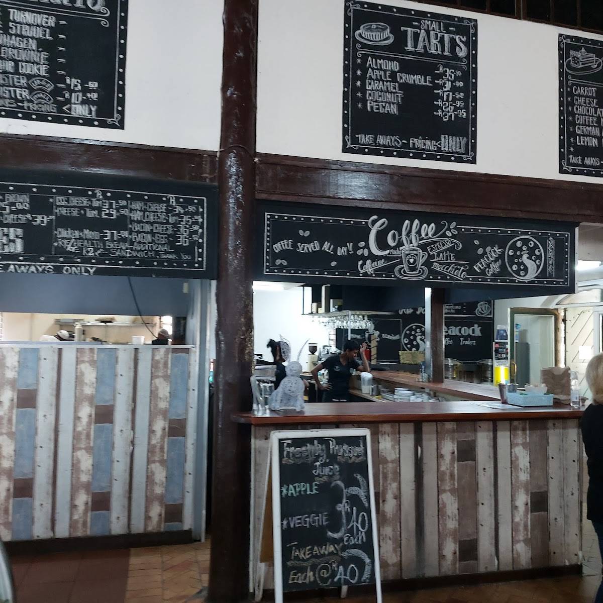 Menu at The Orchard Farm Stall restaurant, Grabouw