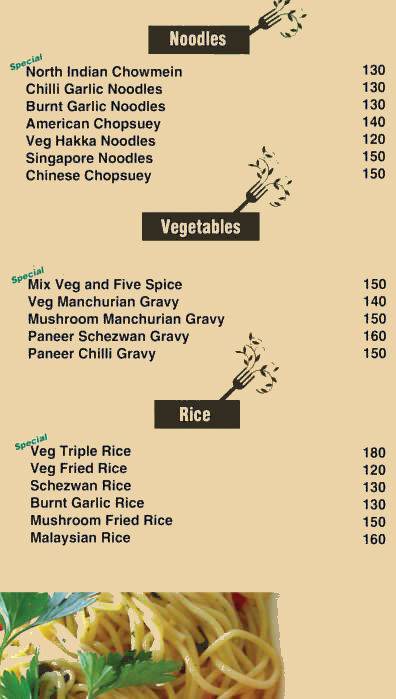 Menu at The Veg Kitchen, Pune, Sai highness appartment