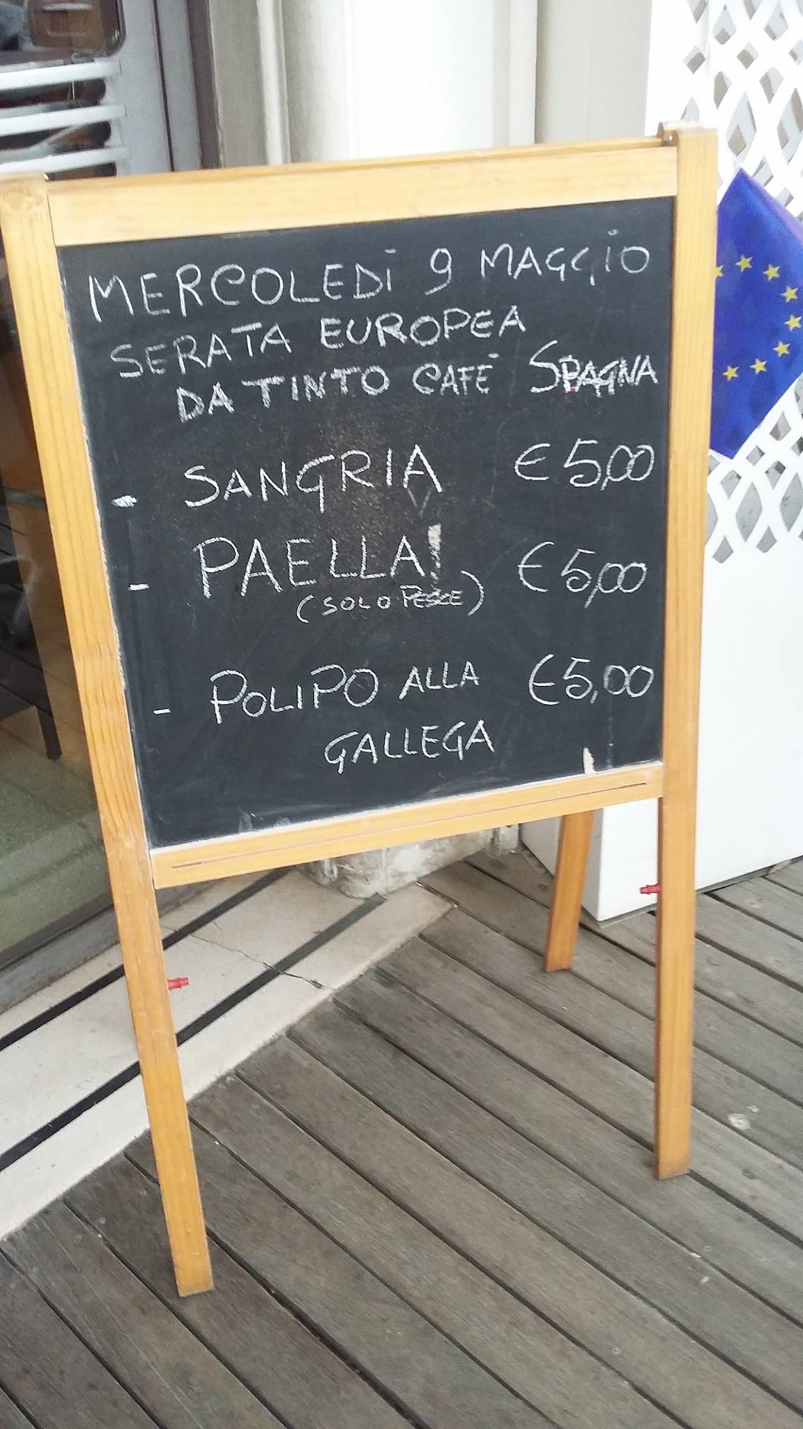 Speisekarte von Tinto Cafè di de Luca Giuseppe pub & Bar, Forli