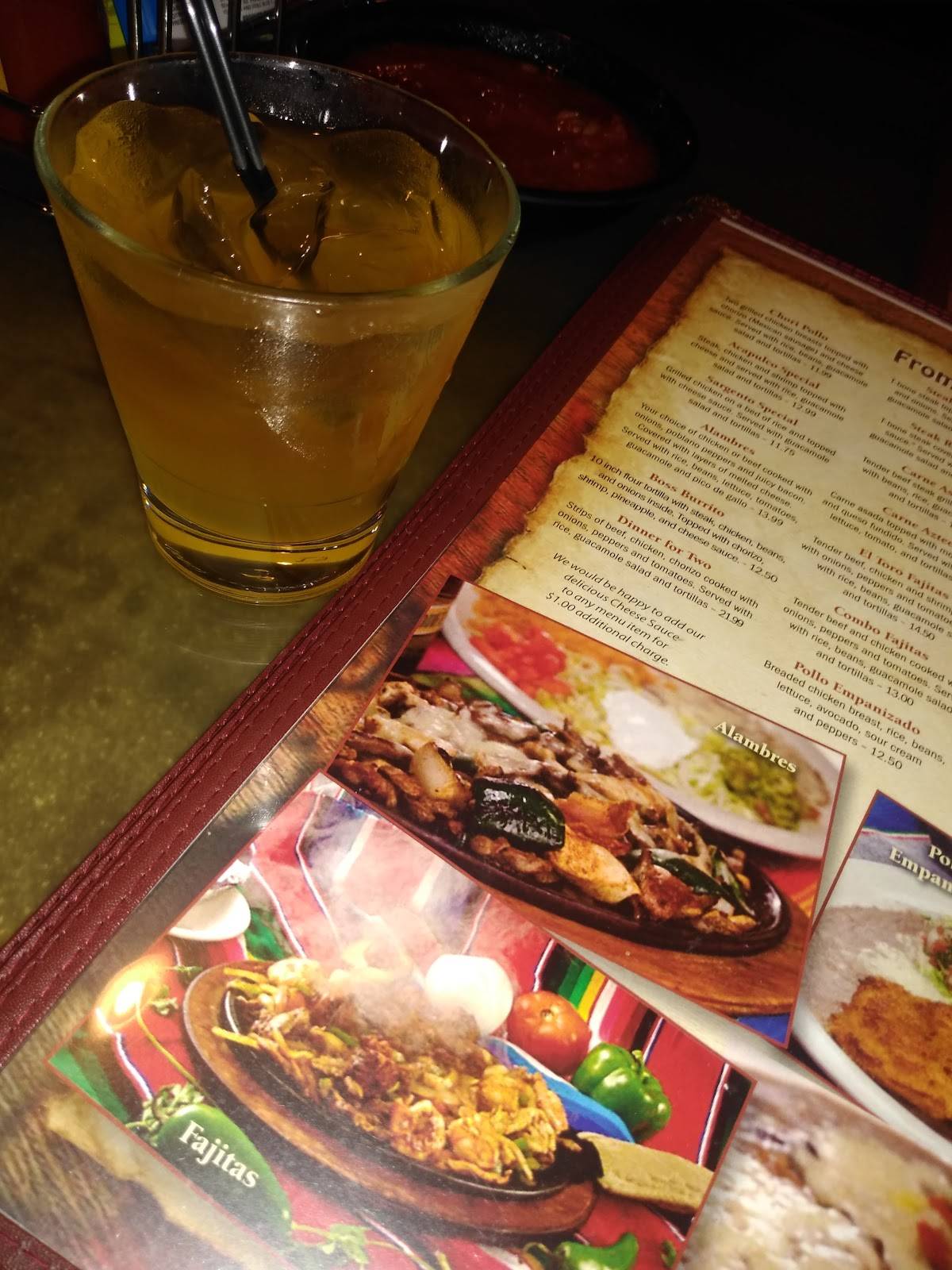 Menu at Toro Loco restaurant, Urbana