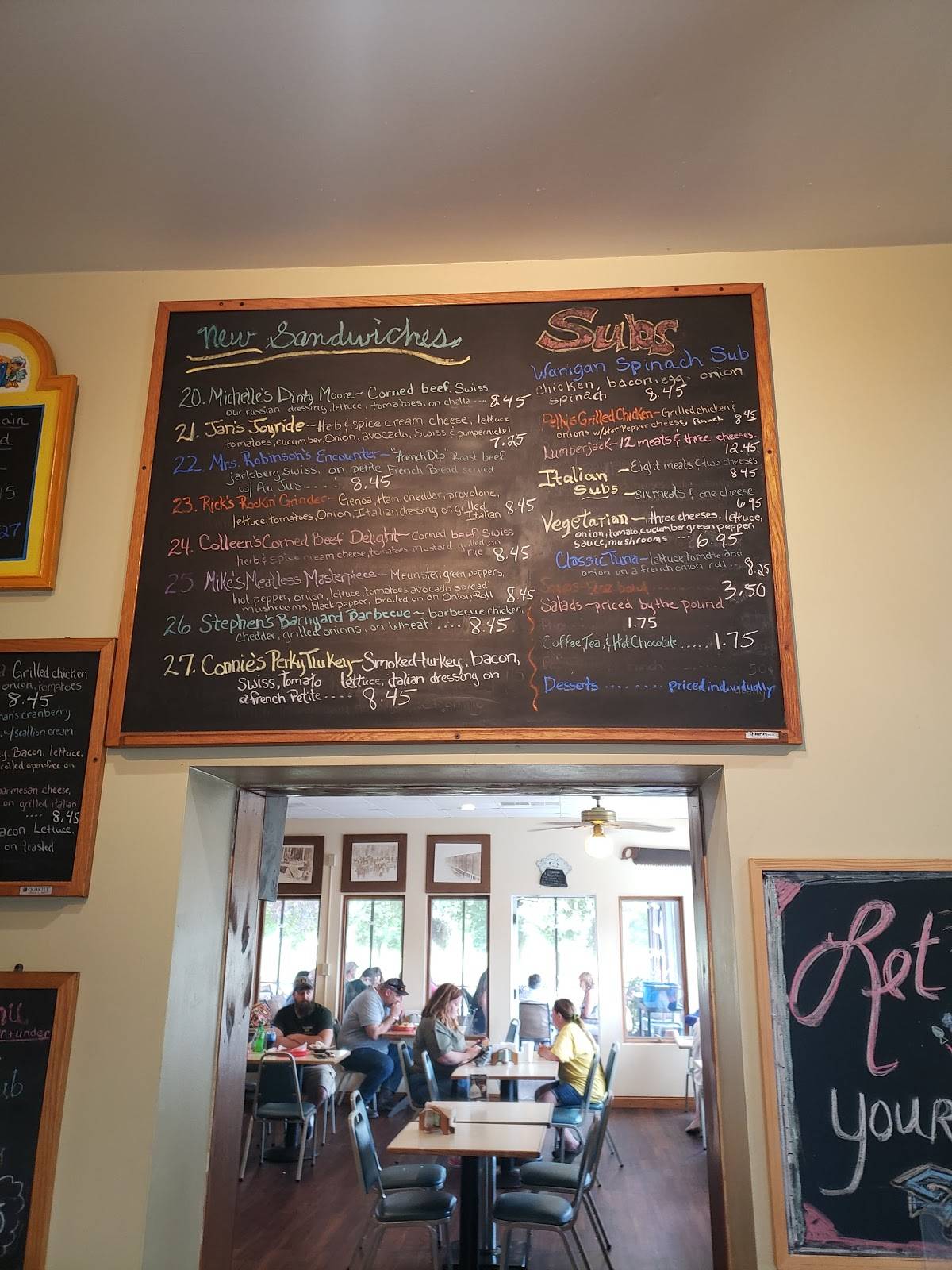 Menu at Wanigan Eatery and Pub, Bay City