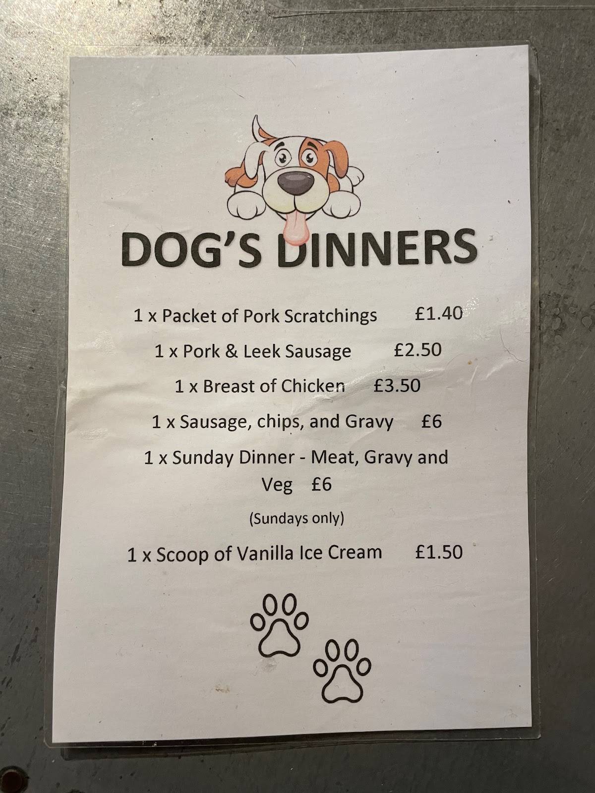 Menu at Raven Inn pub & bar, Welshpool, Raven Square