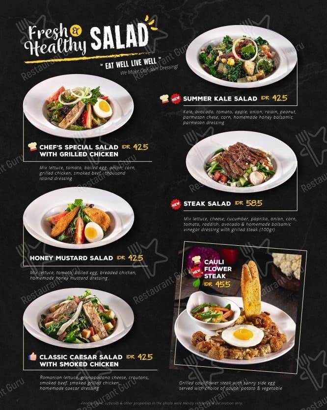 Menu at B'Steak Grill & Pancake Sedayu City Kelapa Gading restaurant ...