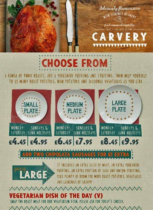 Menu at Pipe Major pub & bar, Dagenham