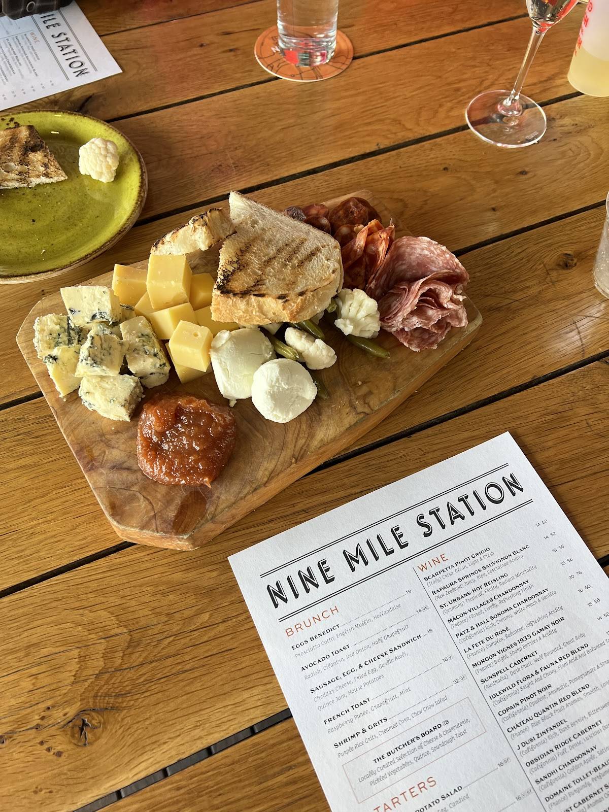 Menu at 9 Mile Station pub & bar, Atlanta, Ponce City Market
