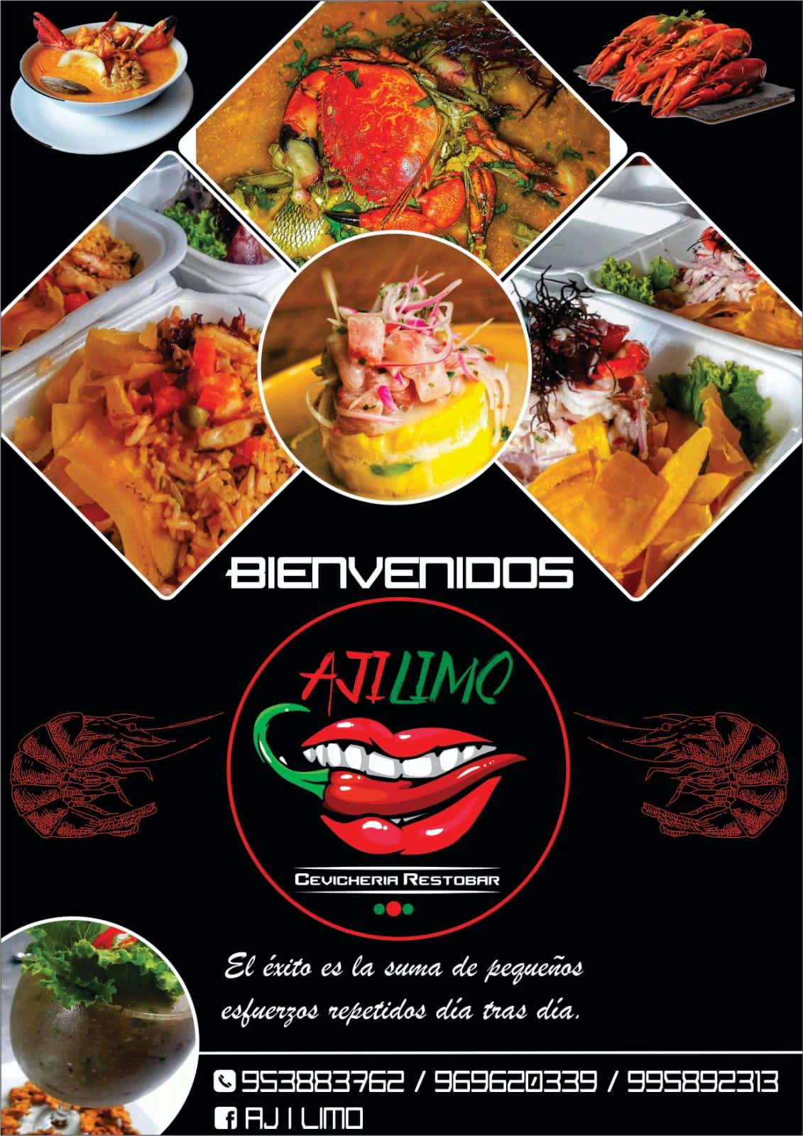 Menu at AJI LIMO restaurant, Tarapoto