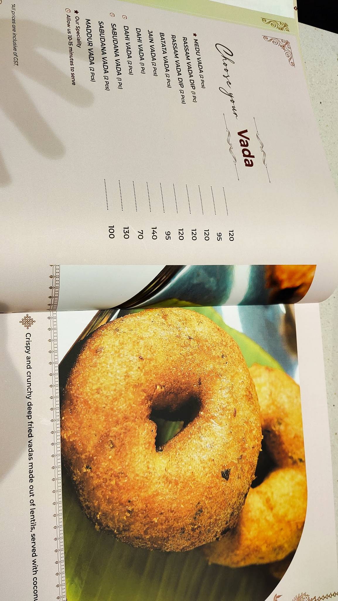 Menu at ANNA Idli, Mumbai, 3
