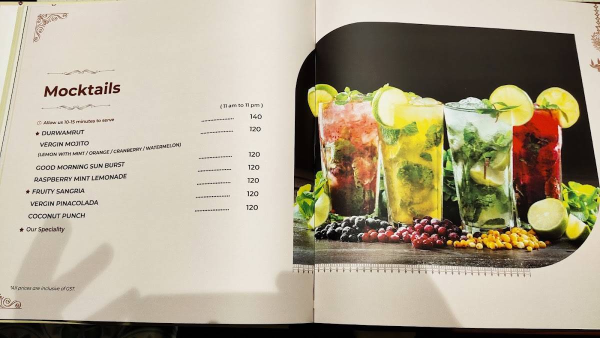 Menu at ANNA Idli, Mumbai, 3
