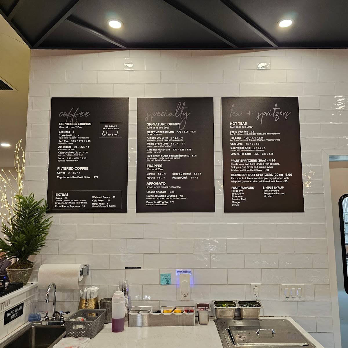 Menu at Agapē Cafe & Grille, Strasburg