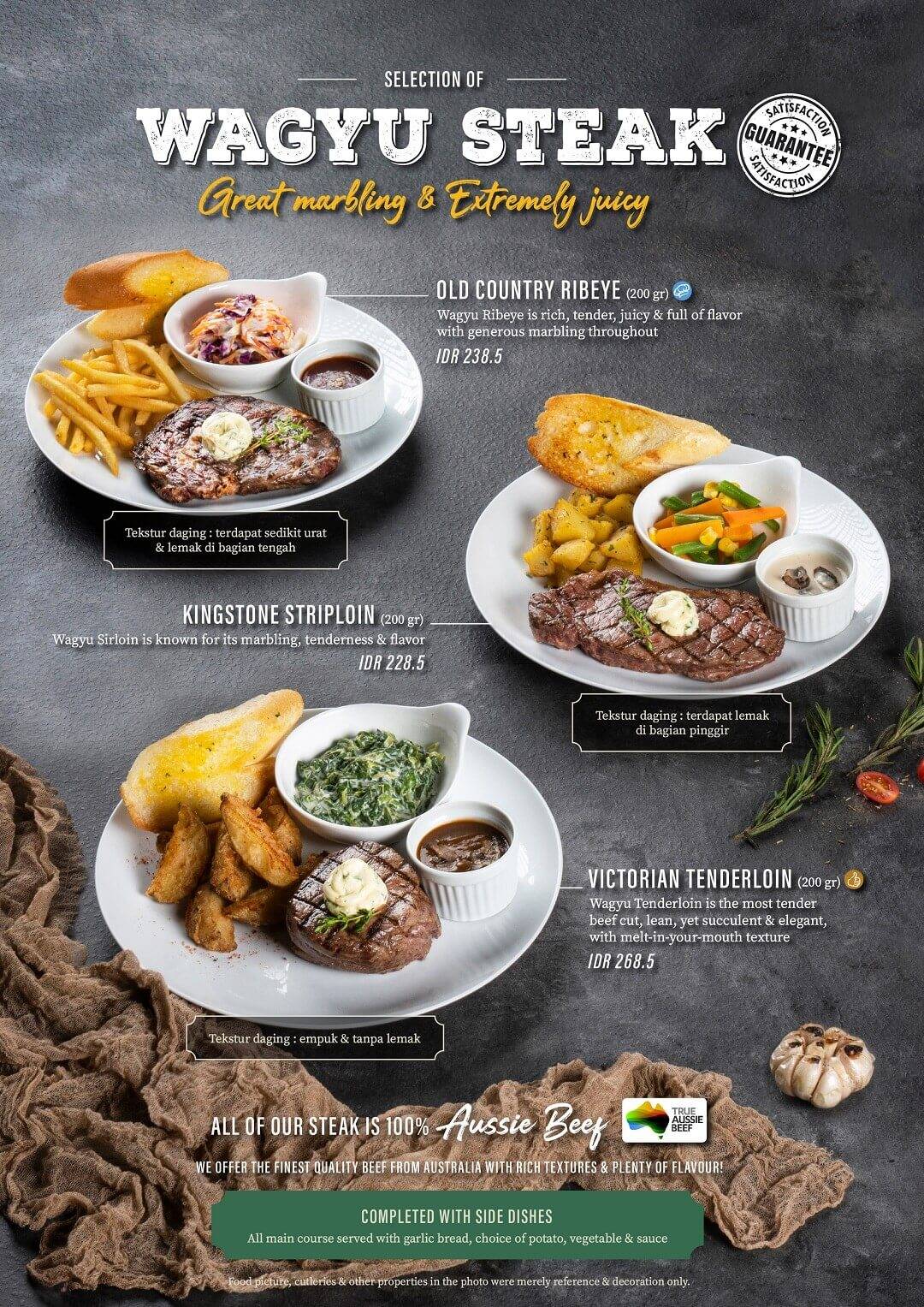 Menu at B'Steak Grill & Pancake Sedayu City Kelapa Gading restaurant ...