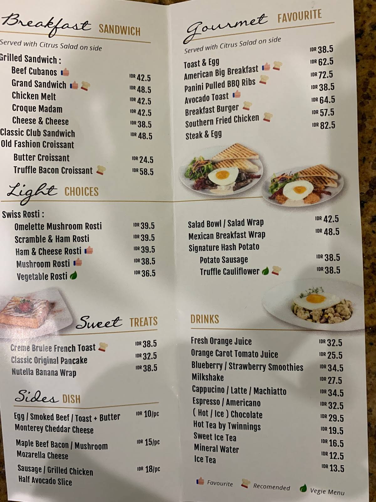 Menu at B'Steak Grill & Pancake Sedayu City Kelapa Gading restaurant ...