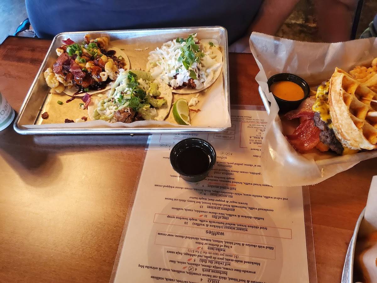 Menu at BTW - BURGERS TACOS WAFFLES restaurant, Tavares