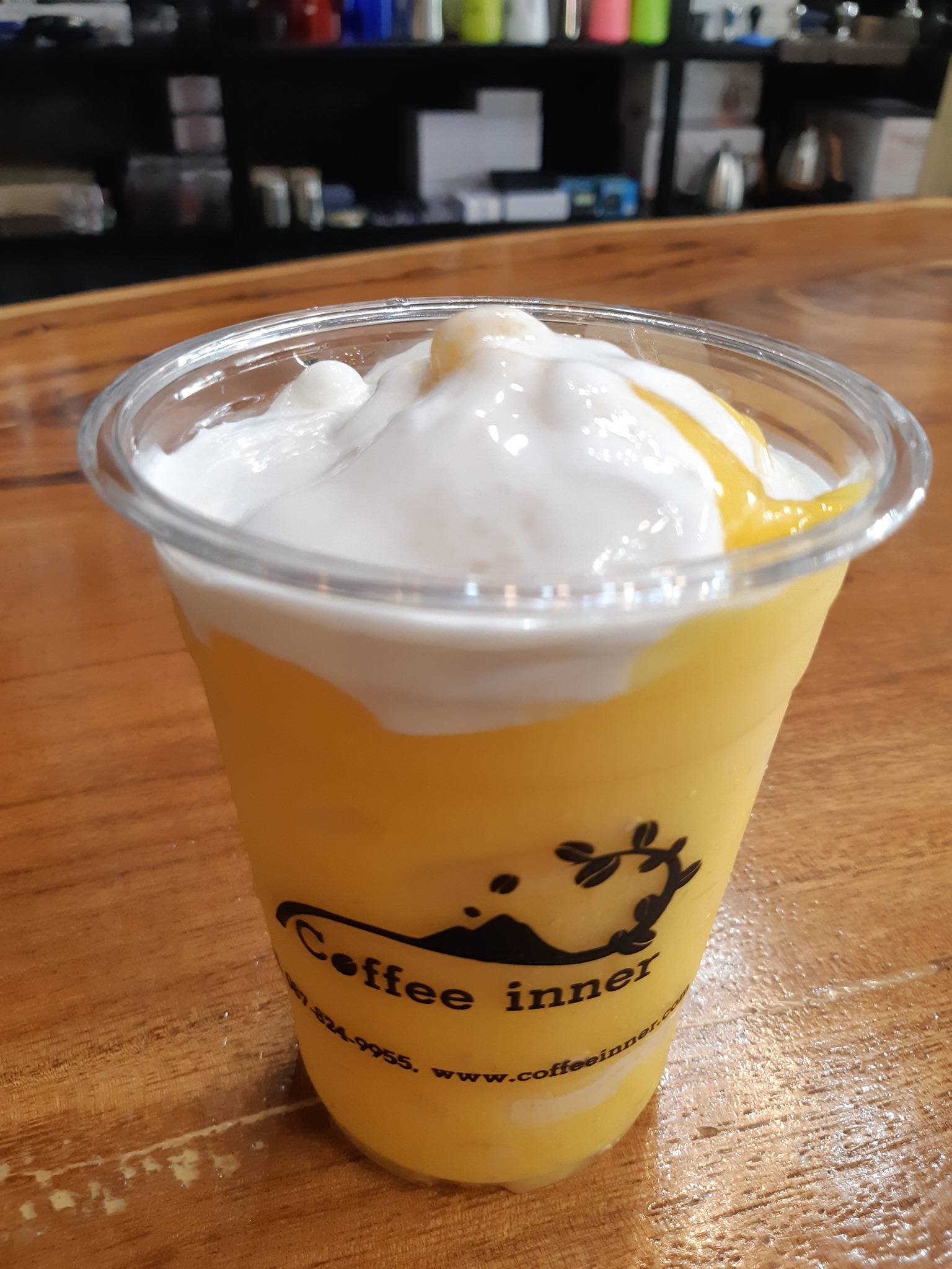 Menu at COFFEE INNER cafe, Bangkok