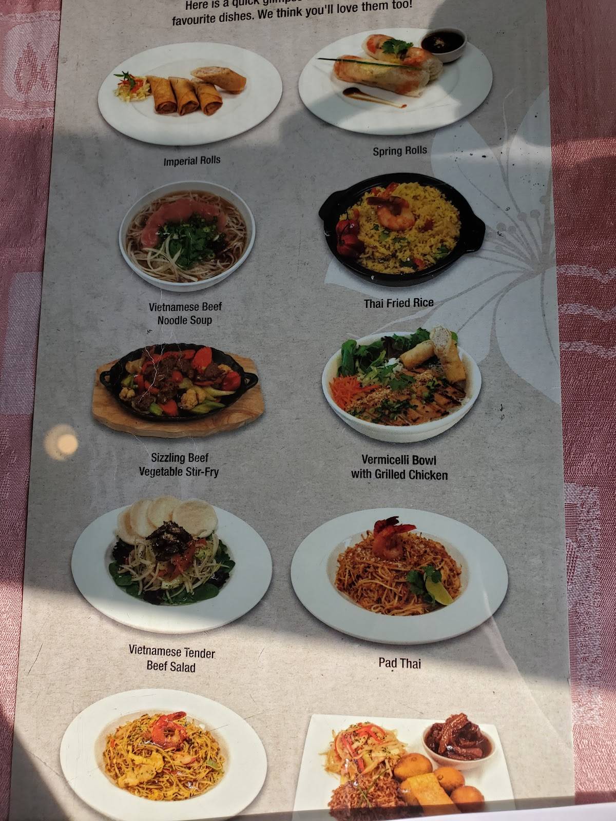 Menu au Mai Asian Restaurant, Bathurst, 951 St Peter Ave