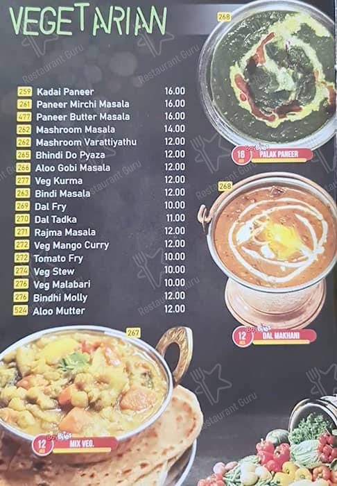 Menu at Bay Bites Restaurant & Party Hall, Dubai