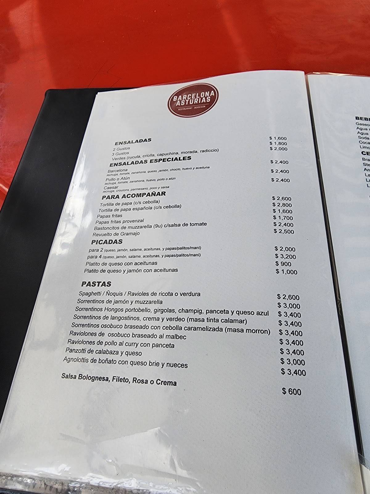 Carta de Barcelona Asturias, Buenos Aires, Av. Córdoba 5899