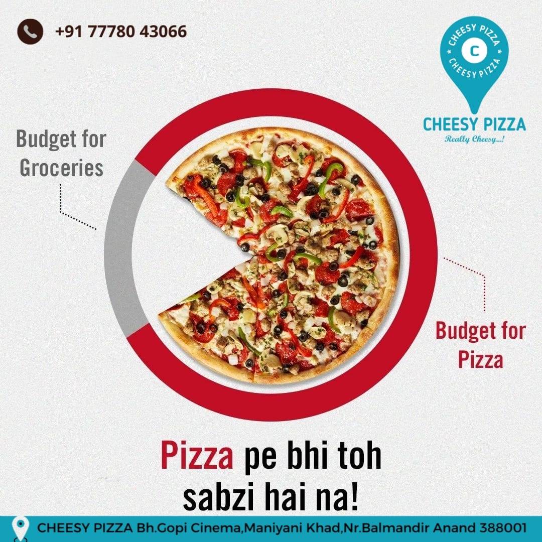 Menu at CHEESY PIZZA, Anand