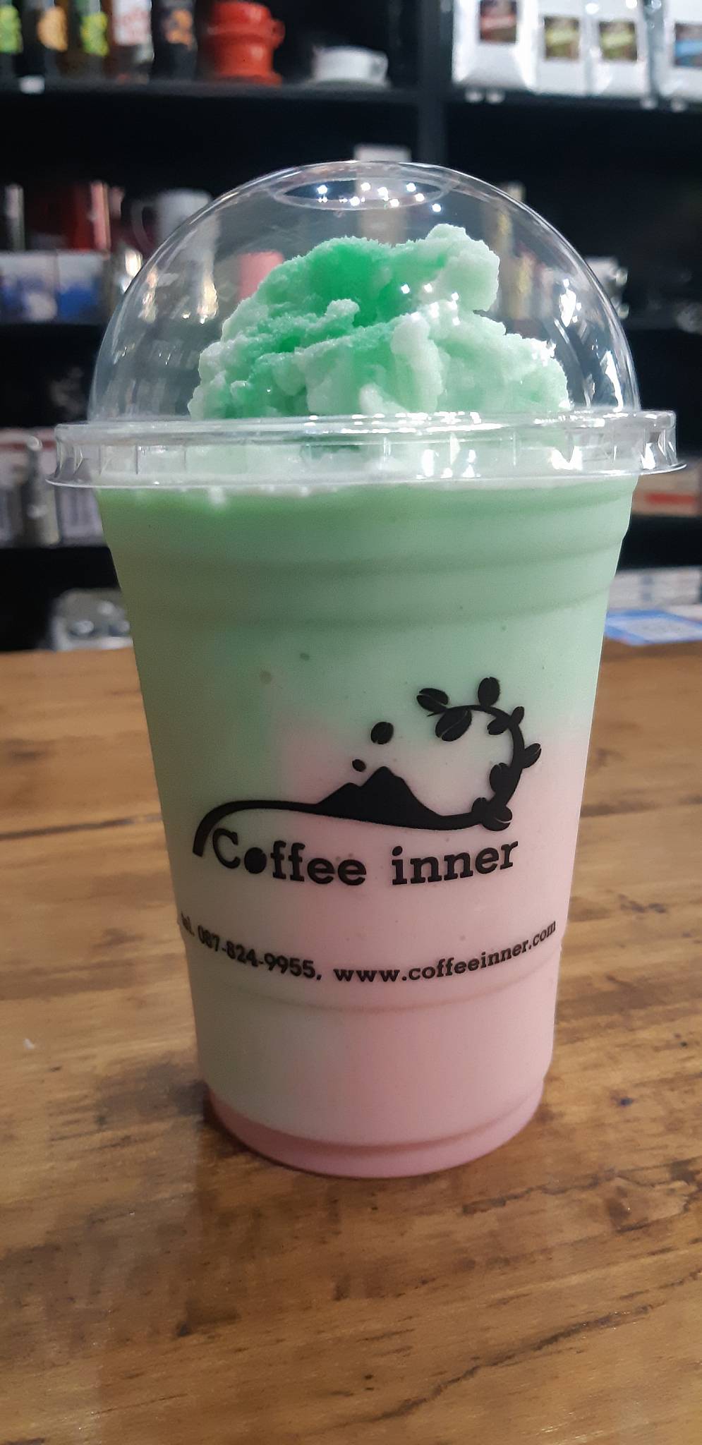 Menu at COFFEE INNER cafe, Bangkok