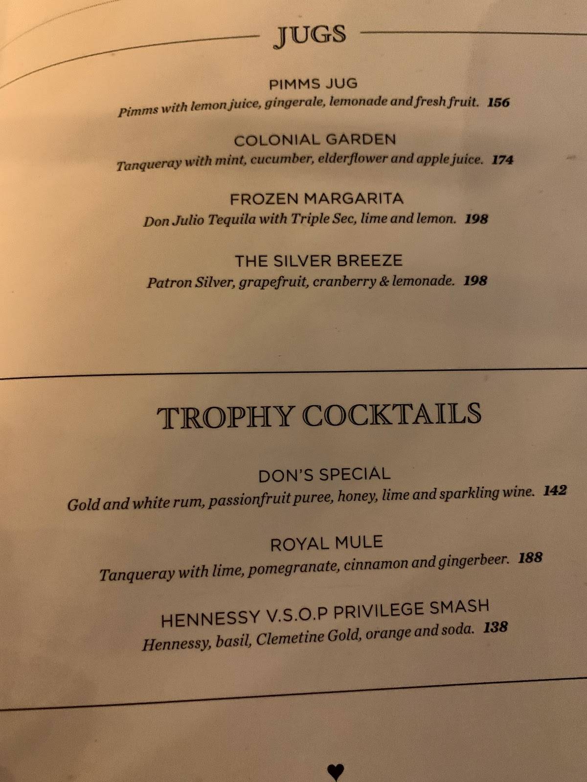 Menu at Life Grand Cafe Waterfront, Cape Town, 2 Pierhead Road