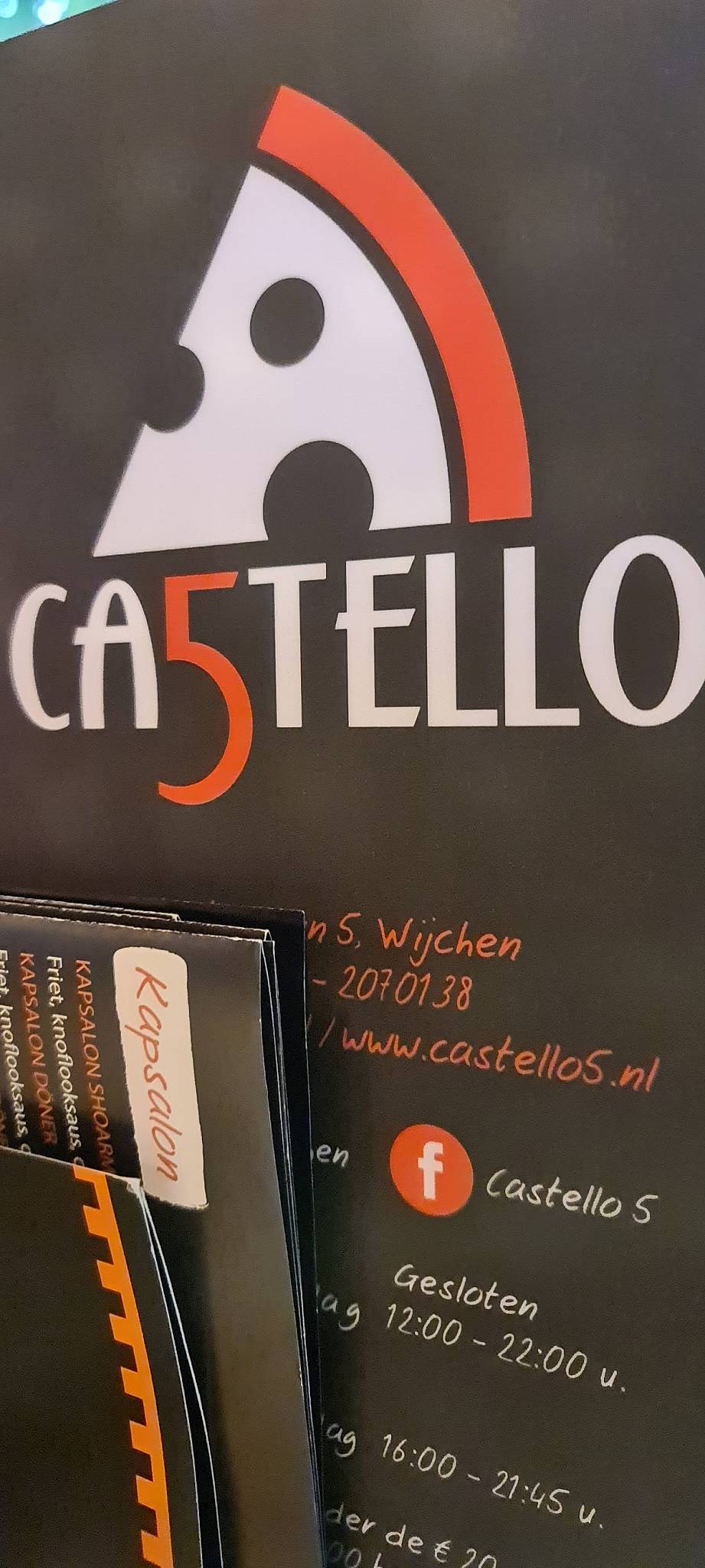 Speisekarte von Castello 5, Wijchen