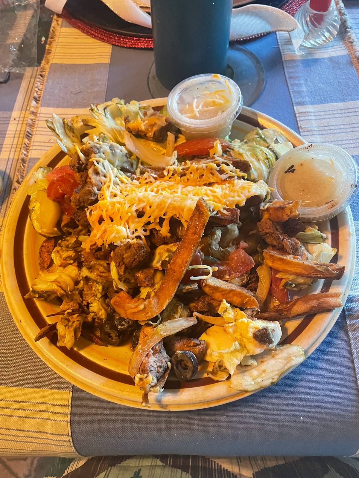 Menu at Cedars restaurant, New Castle