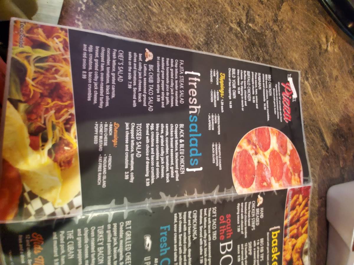 Menu at Chubbies Pub And Grub, Syracuse