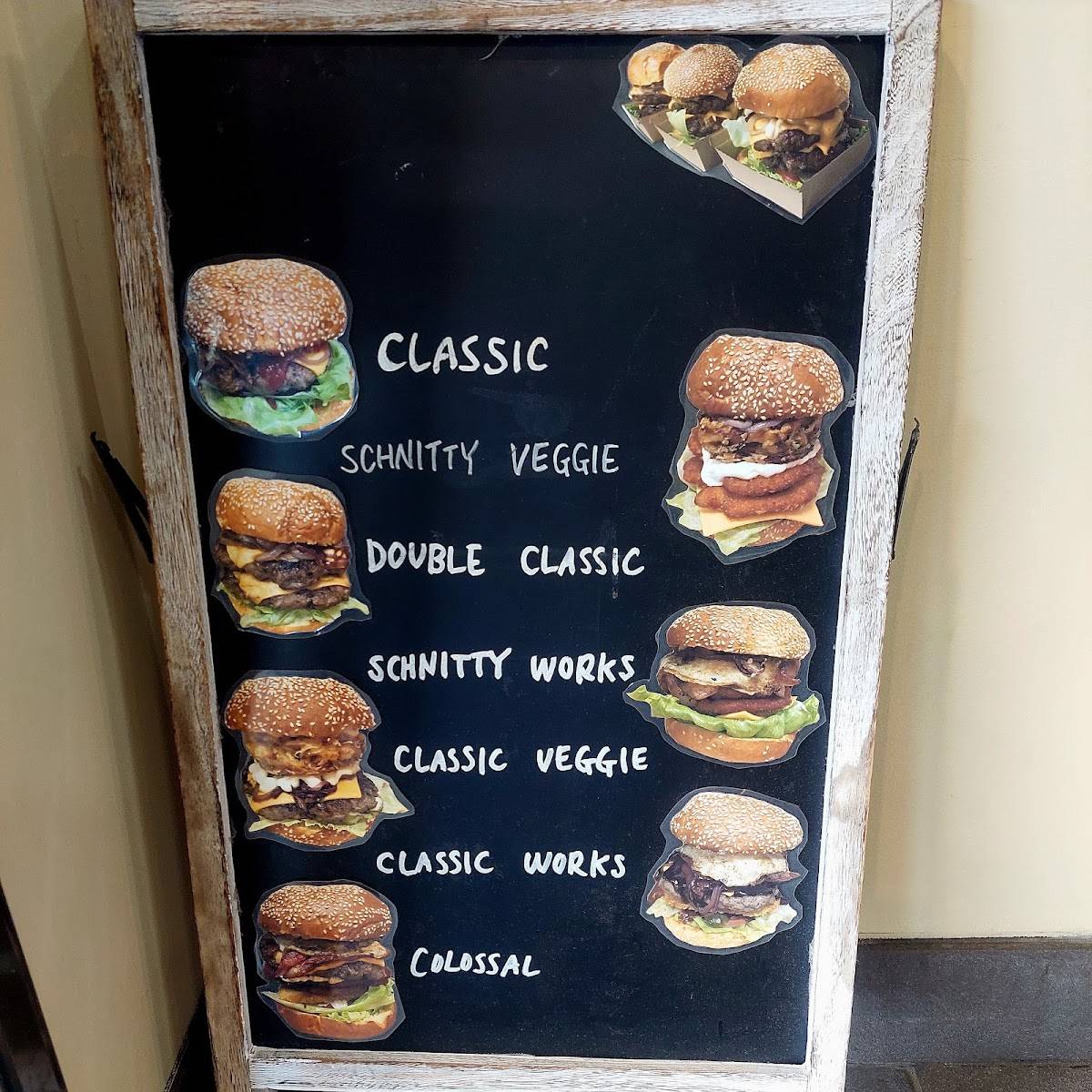 Menu at Classic Crust pizzeria, Coffs Harbour