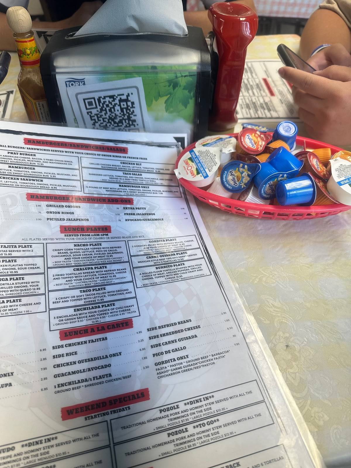Menu at Phat Boyz restaurant, Richwood, Brazosport Blvd N