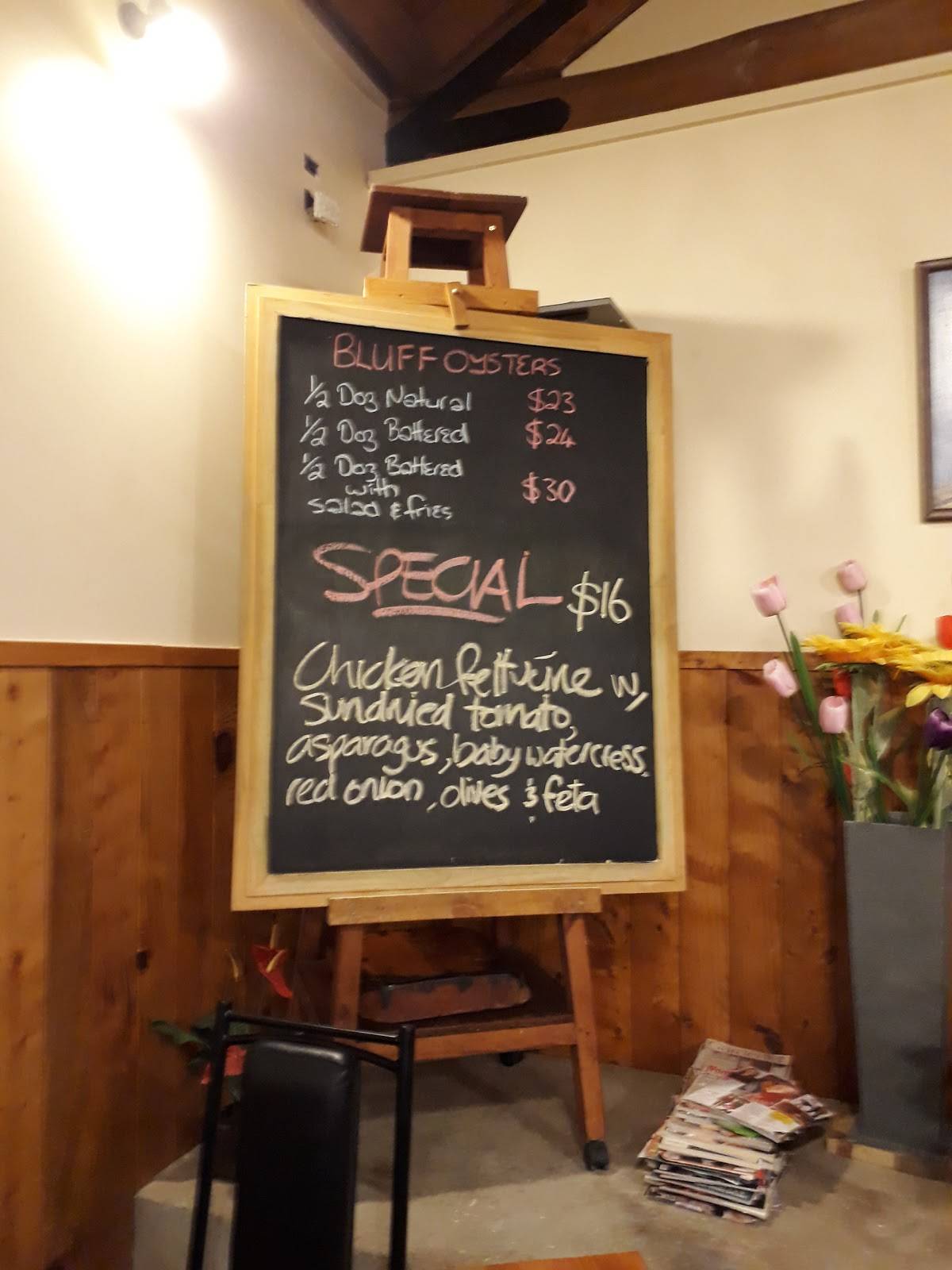 Menu at Colonel Malone's Restaurant & Bar, Stratford