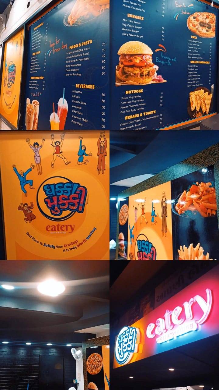 Menu at Dhakka Mukki Eatery Vallbh Vidhyanagar, Anand