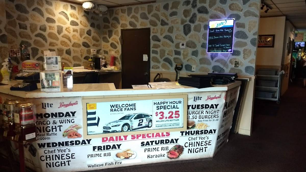 Menu at Foster's Sports Bar & Grill, Hermantown
