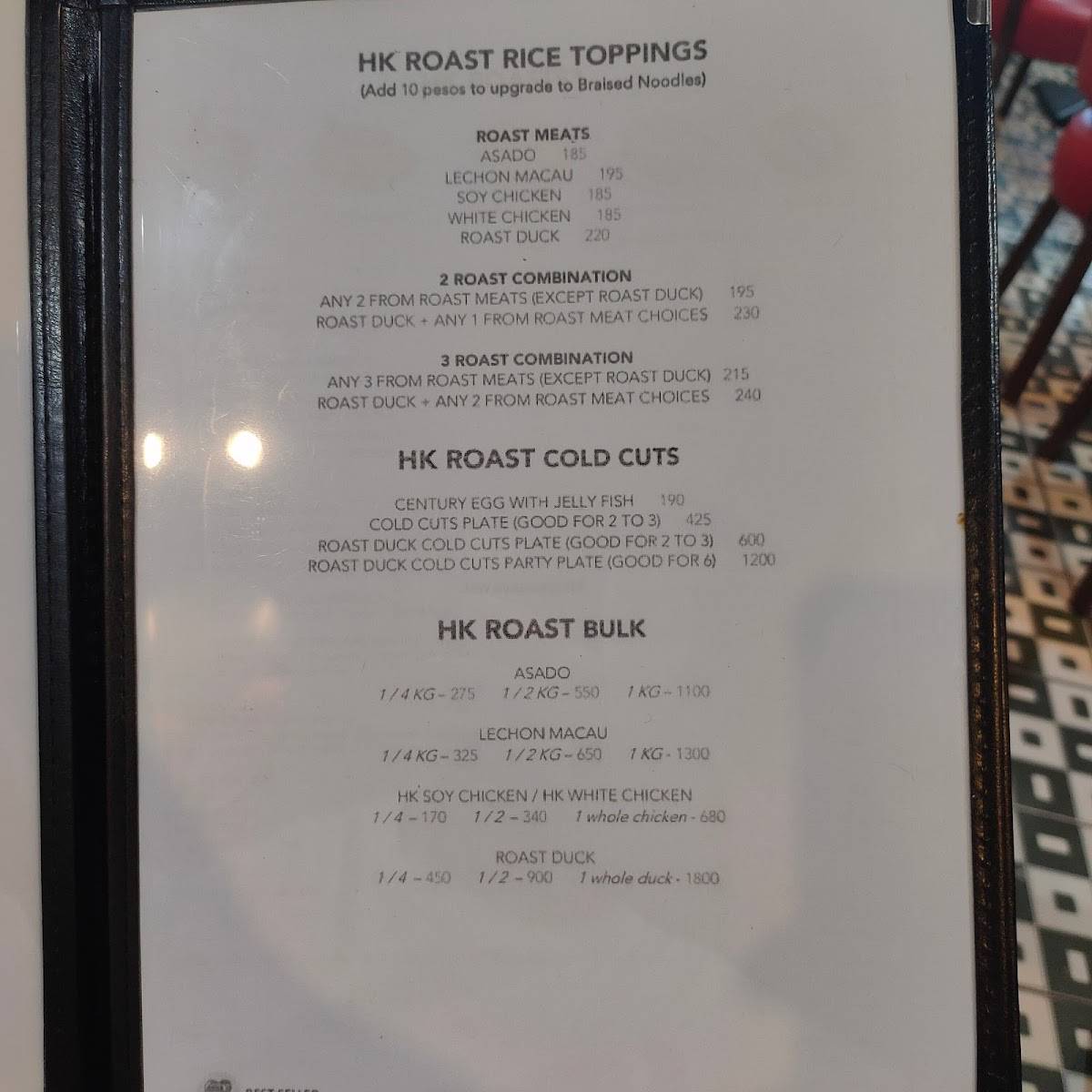 Menu at Eat Fresh Pasig - C. Raymundo restaurant, Pasig