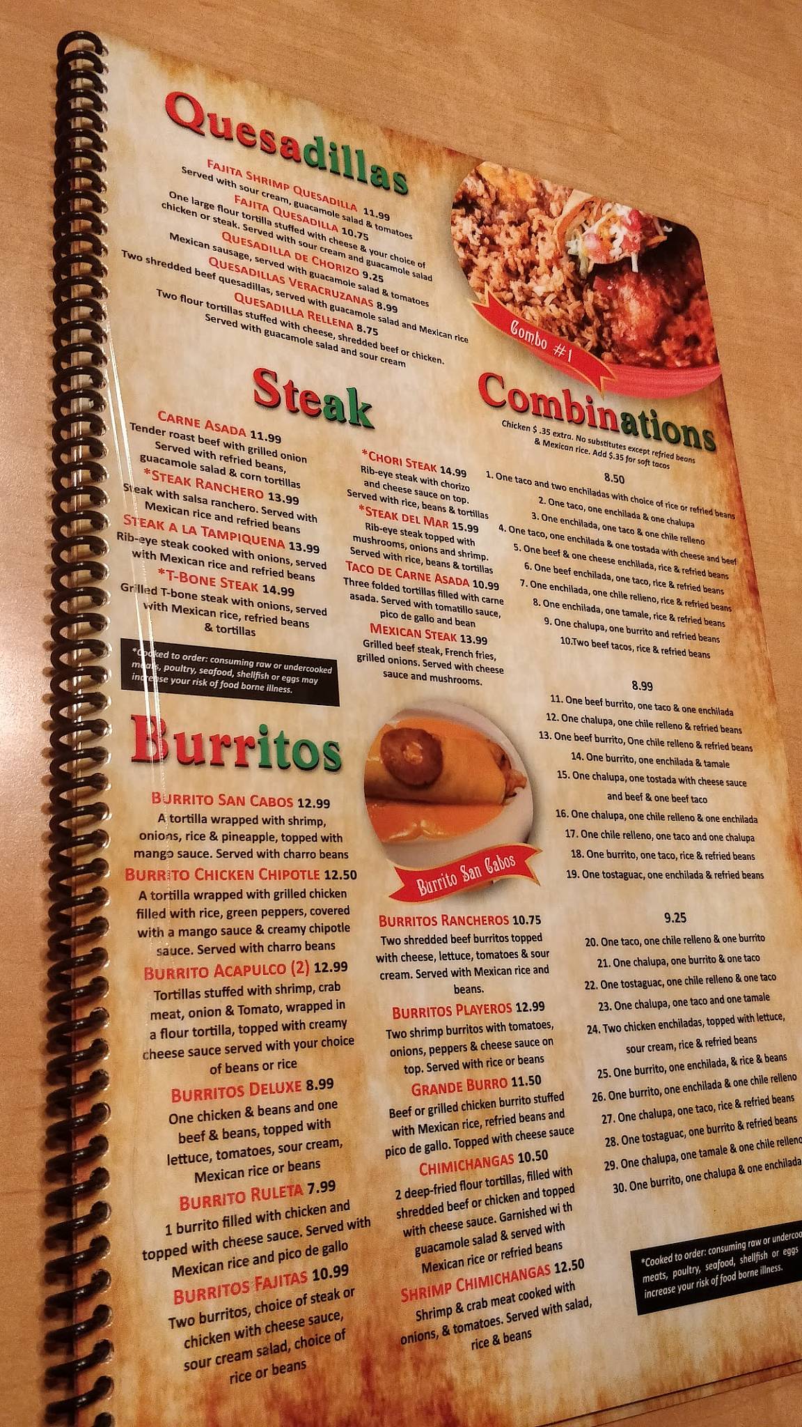 Menu at El Ranchero Mexican Grill And Bar, Franklin