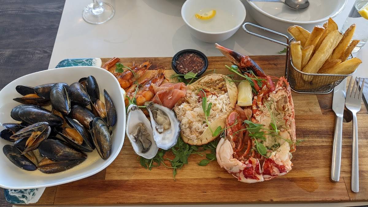 Menu at The Deck restaurant, Emsworth