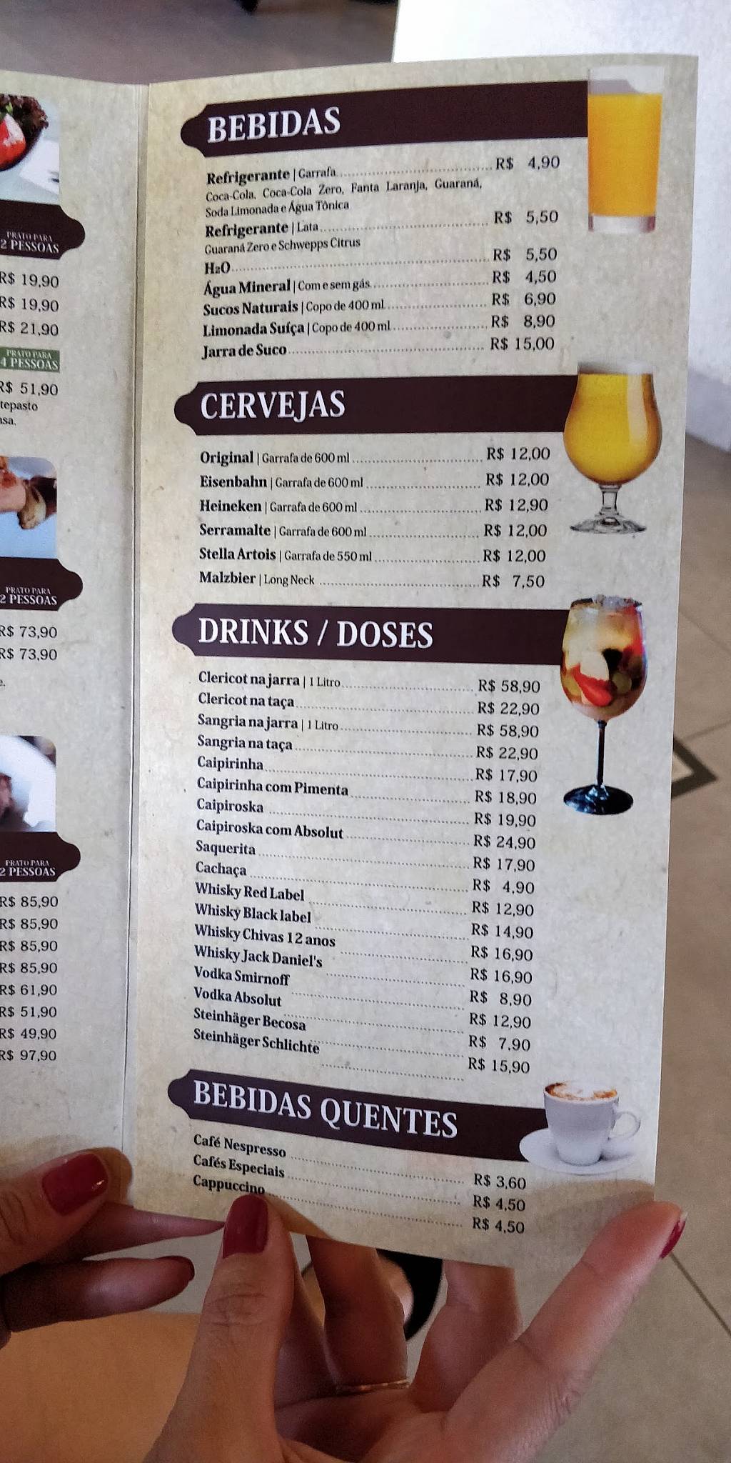 Menu em Estação Mosteiro Restaurante, Indaiatuba