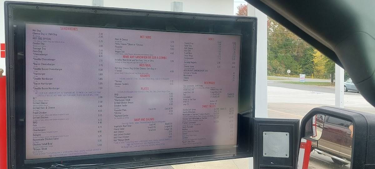 Menu at Crossroads Grill fast food, Siler City, 324 E 11th St