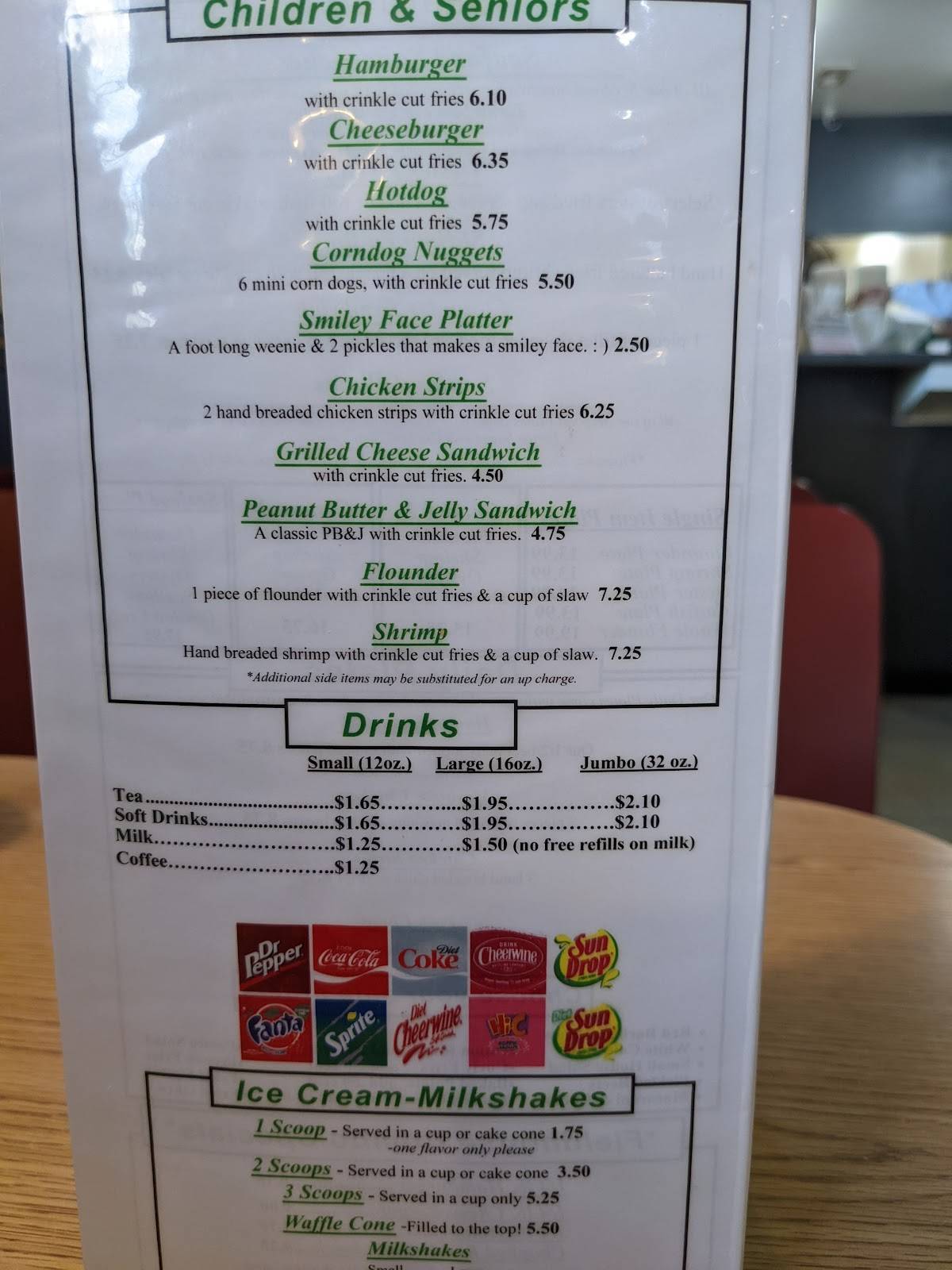 Menu at Field House BBQ, Kannapolis