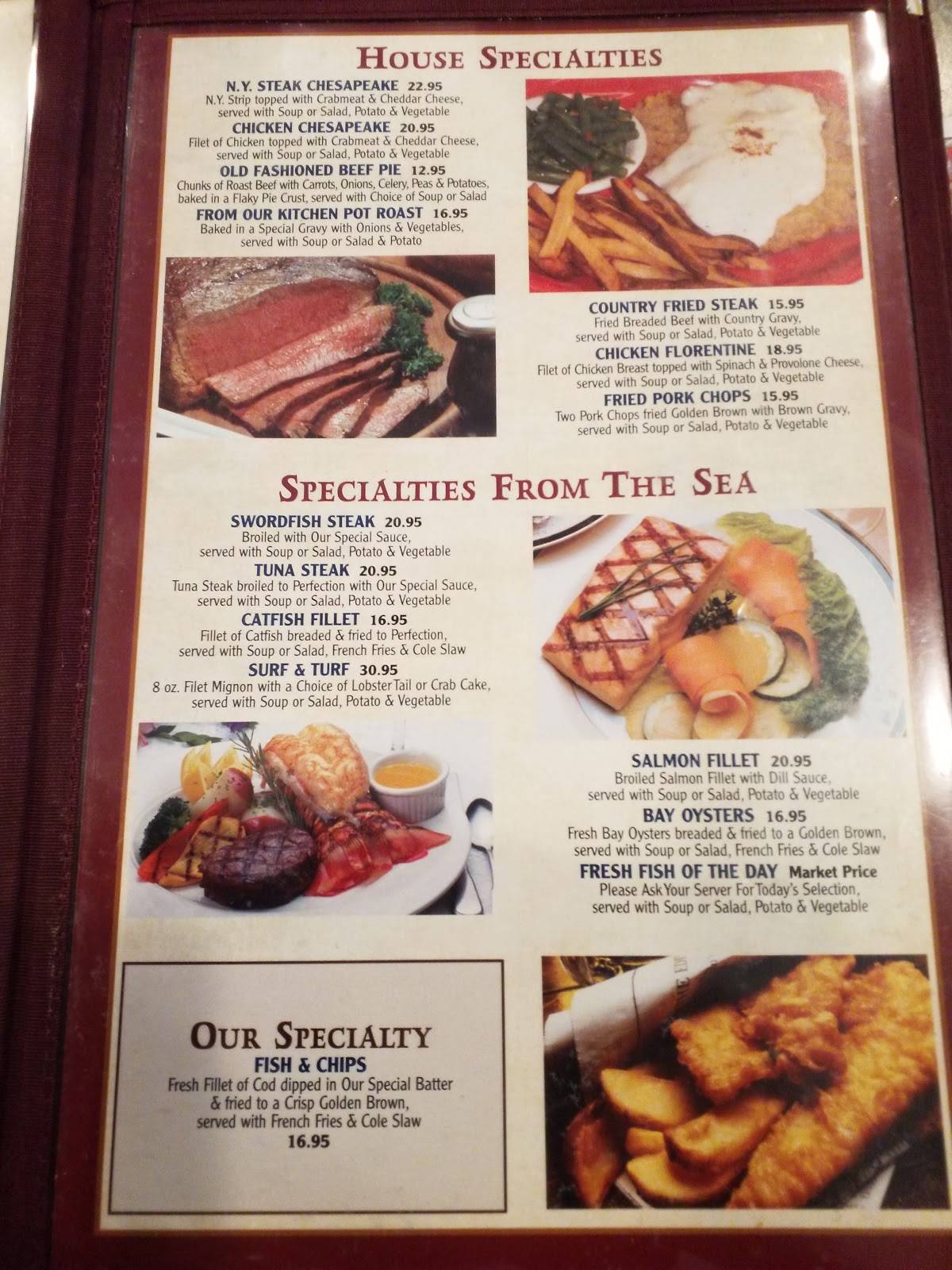 Menu at Mountain View Diner fast food, Frederick