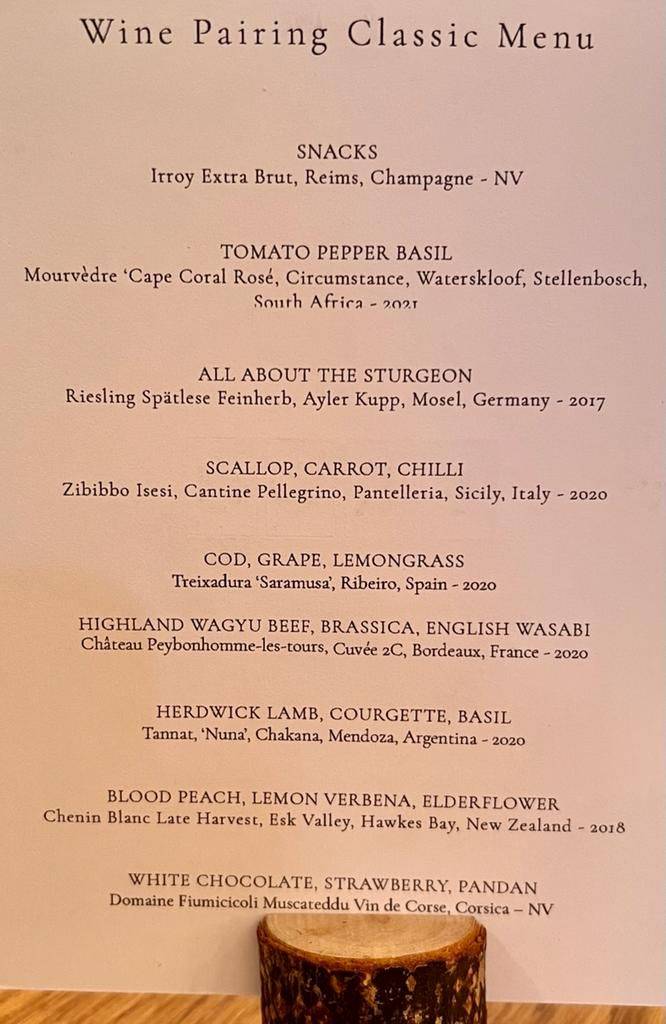 Menu at Frog by Adam Handling Restaurant Covent Garden, London