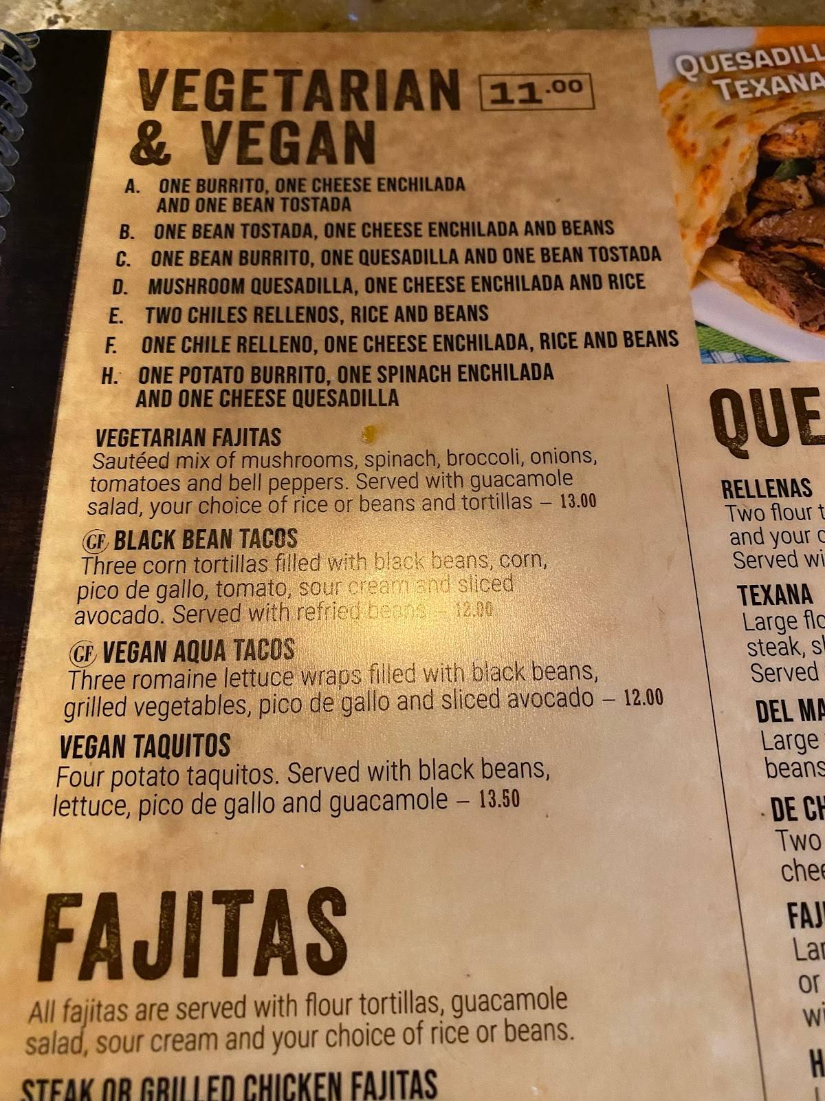 Menu at Gran Rodeo Mexican Bar & Grill, Concordville, 200 Painters Crossing
