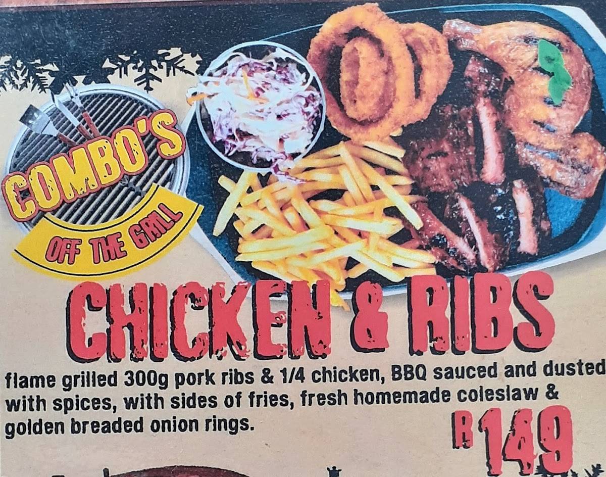 Menu at GrubHouse Diner restaurant, Trichardt