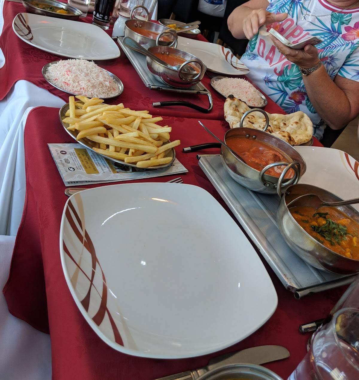 Menu at The Madras Restaurant, Hull