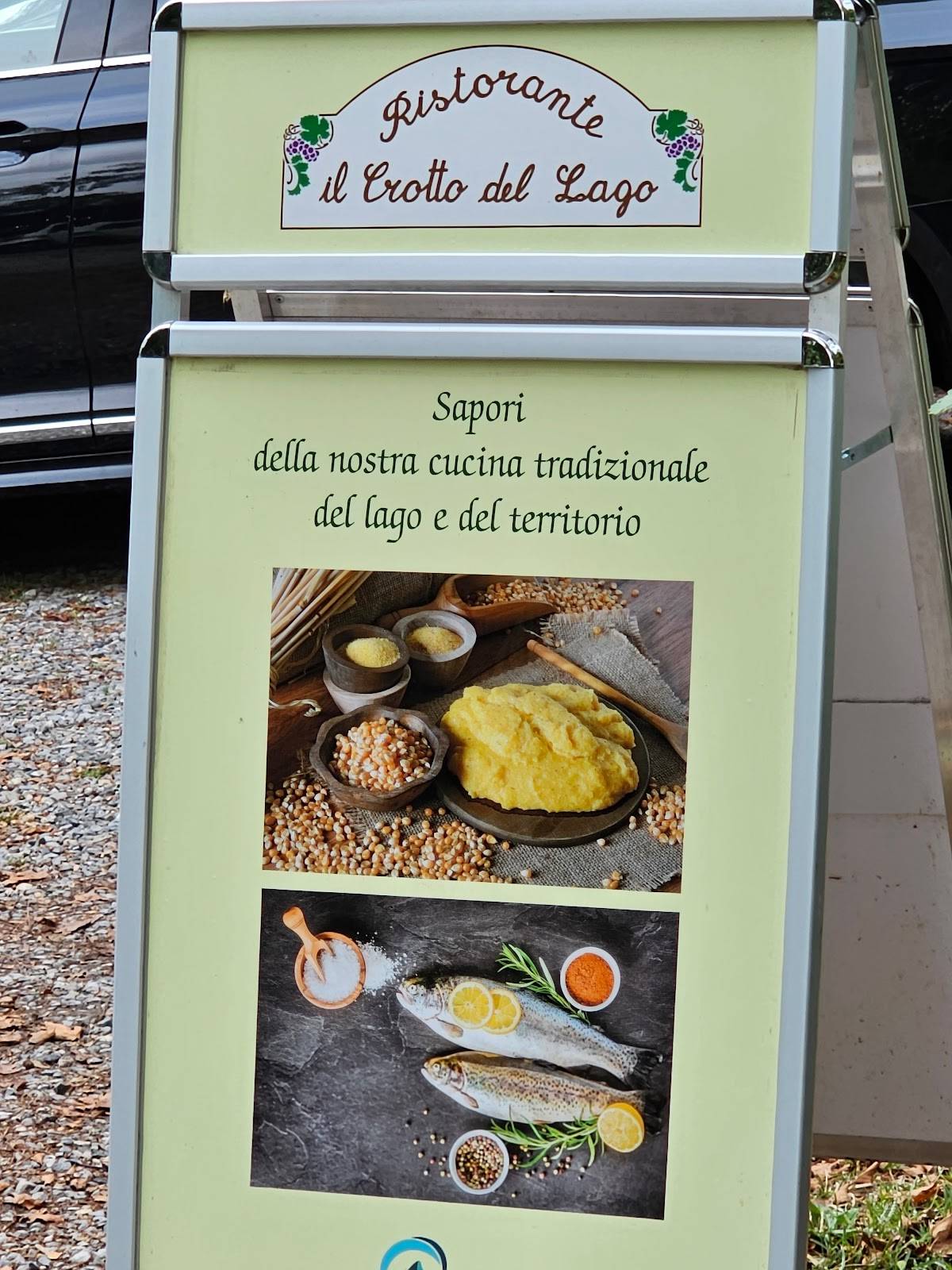 Menu at Il Crotto del Lago pub & bar, Cima