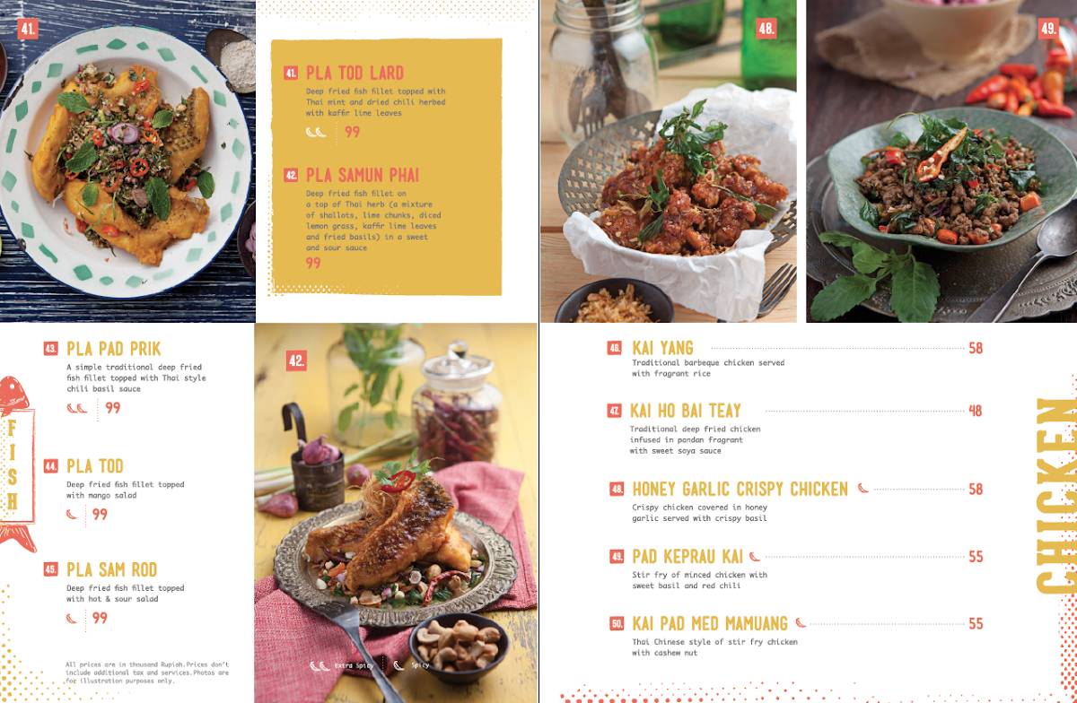 Menu at TomTom PIK restaurant, Jakarta, Rukan Garden House Blok A30