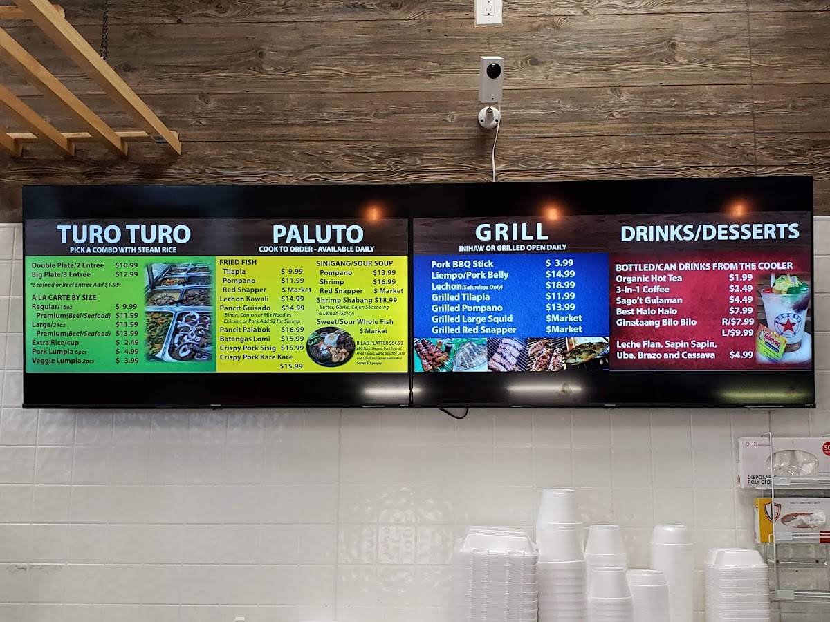 Menu at Kabayan Filipino Store & Cafe *Dallas, TX, Dallas