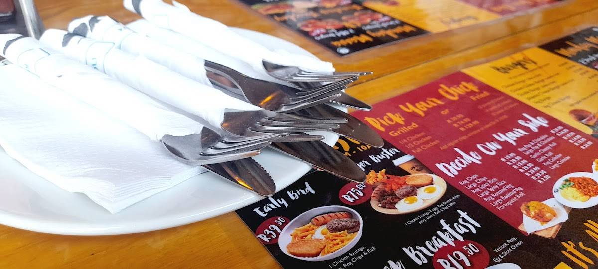Menu at Kolay Home of Chicken restaurant, Durban North