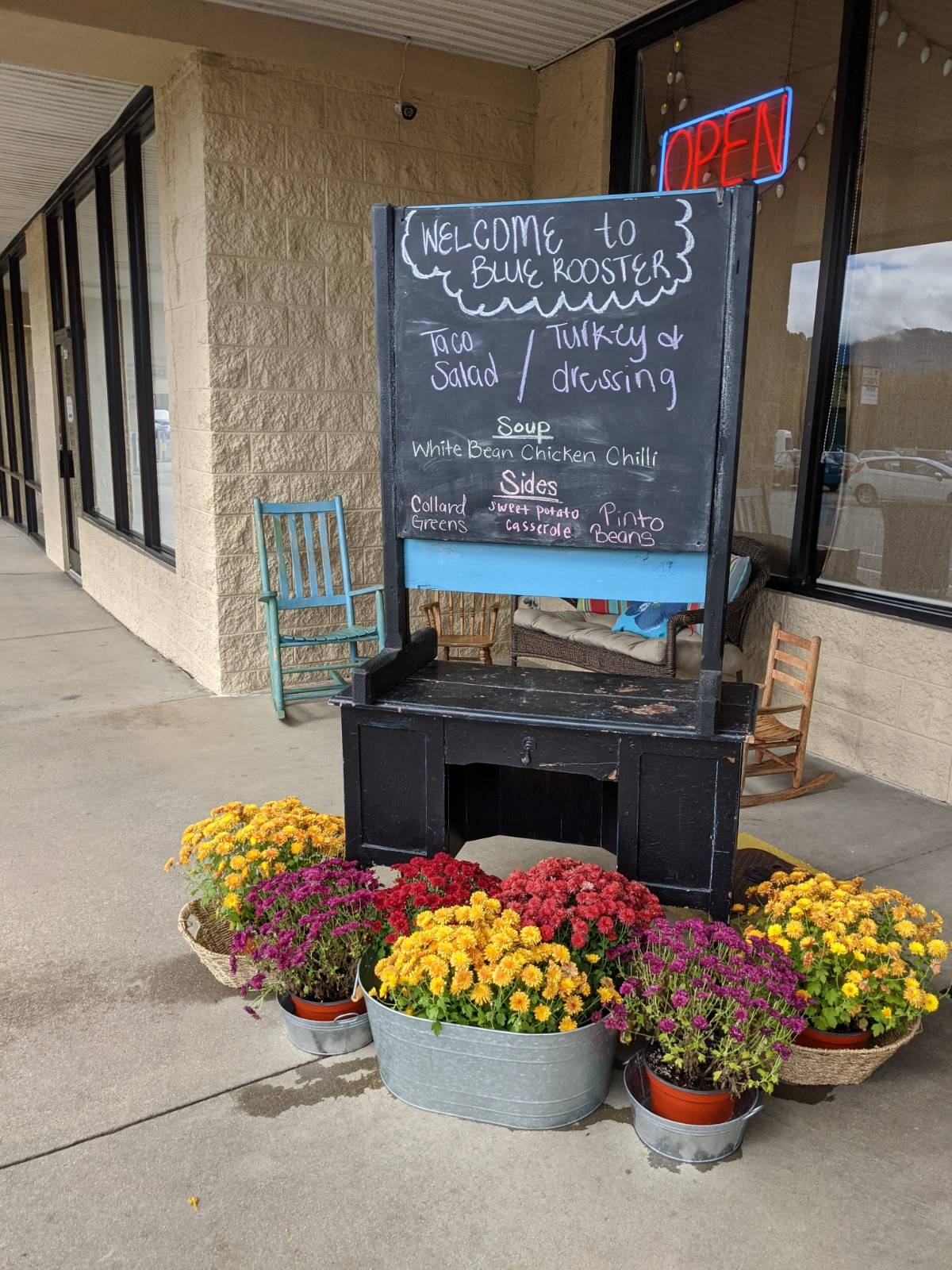 Menu at Blue Rooster Southern Grill restaurant, Lake Junaluska