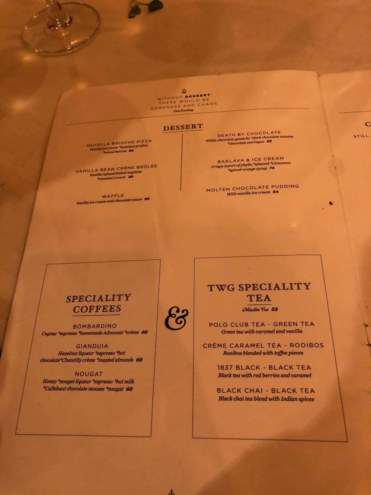 Menu at Life Grand Cafe Waterfront, Cape Town, 2 Pierhead Road