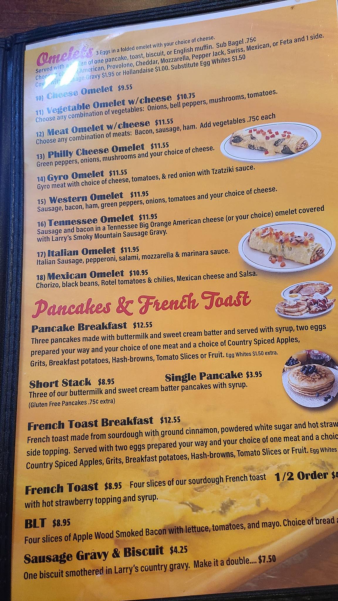 Menu at Little Italy of Tellico Village restaurant, Loudon, 316 ...