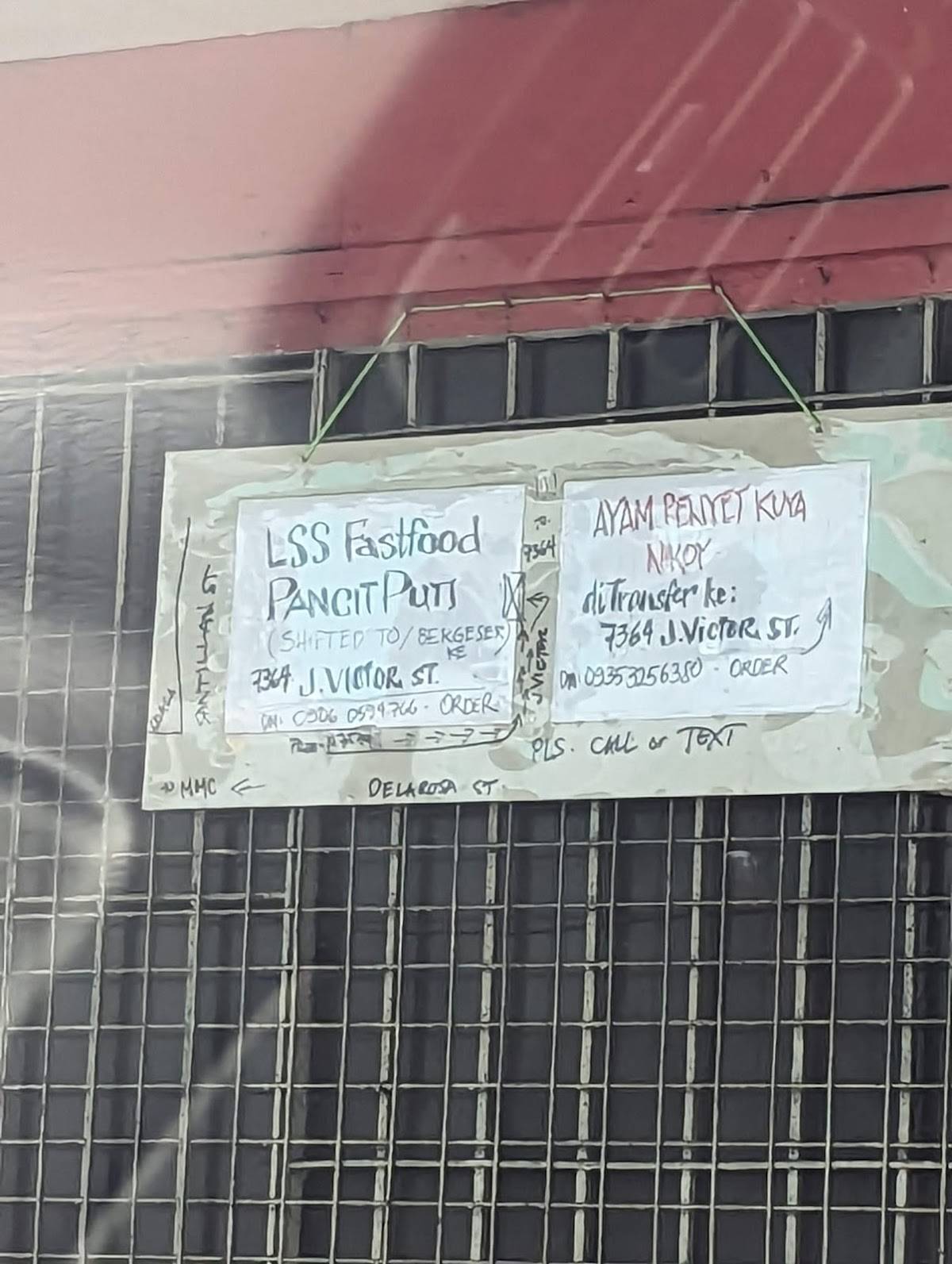Carta del restaurante Lss Fastfood - Home of the Original Pancit Puti ...